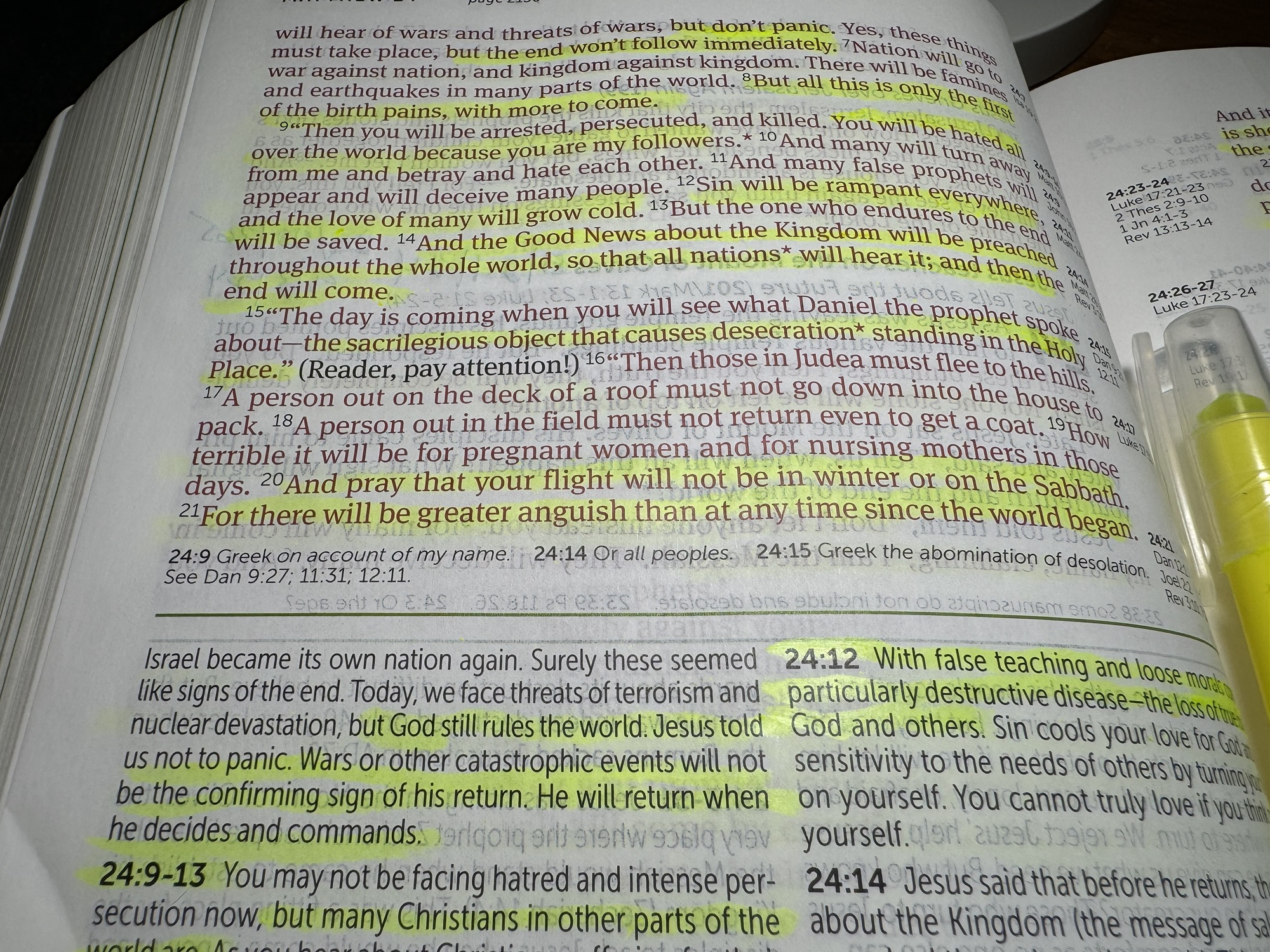 What the Bible says: Sin will be rampant everywhere. – Scott K. James
