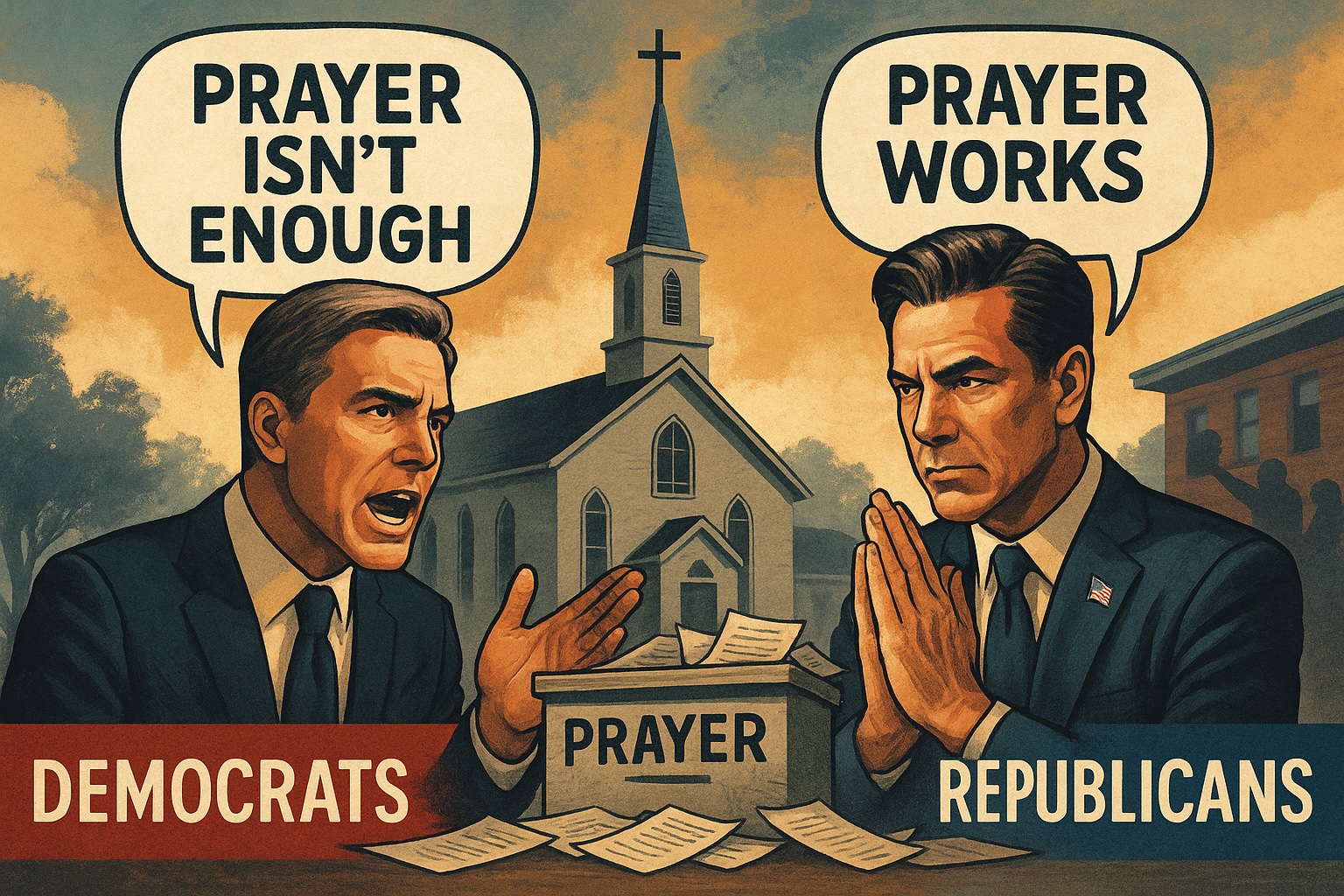 America Needs More Prayer, Not More Government - Scott K. James